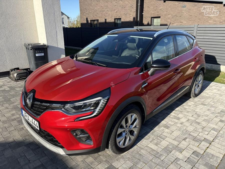 Red Renault Captur 2022 in Vilnius, with an engine capacity of 1.30 L and mileage of 43 thousand km for 18500 €, photo 8 on AUTOMOTO.COM.LV