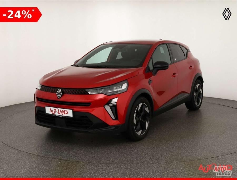 Sarkans Renault Captur 2024 Kauņa, ar dzinēja tilpumu 1.30 L un nobraukumu 24 tūkst. km par 26299 €, foto 1 vietnē AUTOMOTO.COM.LV