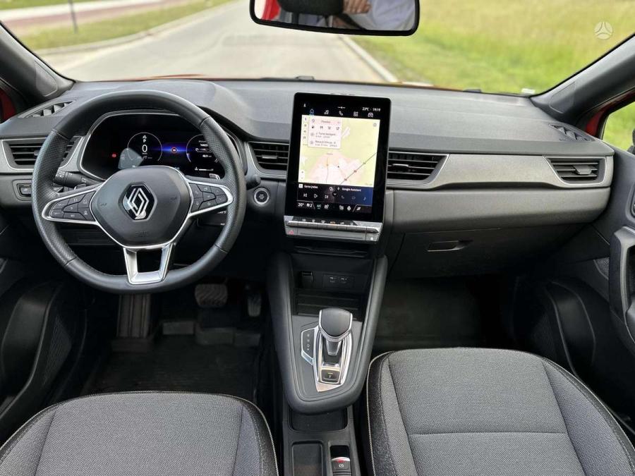 Red Renault Captur 2024 in Klaipeda, with an engine capacity of 1.33 L and mileage of 17 thousand km for 18500 €, photo 21 on AUTOMOTO.COM.LV