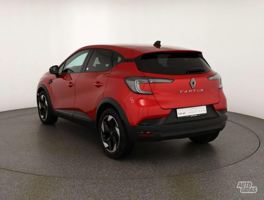 Red Renault Captur 2025 in Kaunas, with an engine capacity of 1.30 L and mileage of 26 thousand km for 26299 €, photo 3 on AUTOMOTO.COM.LV