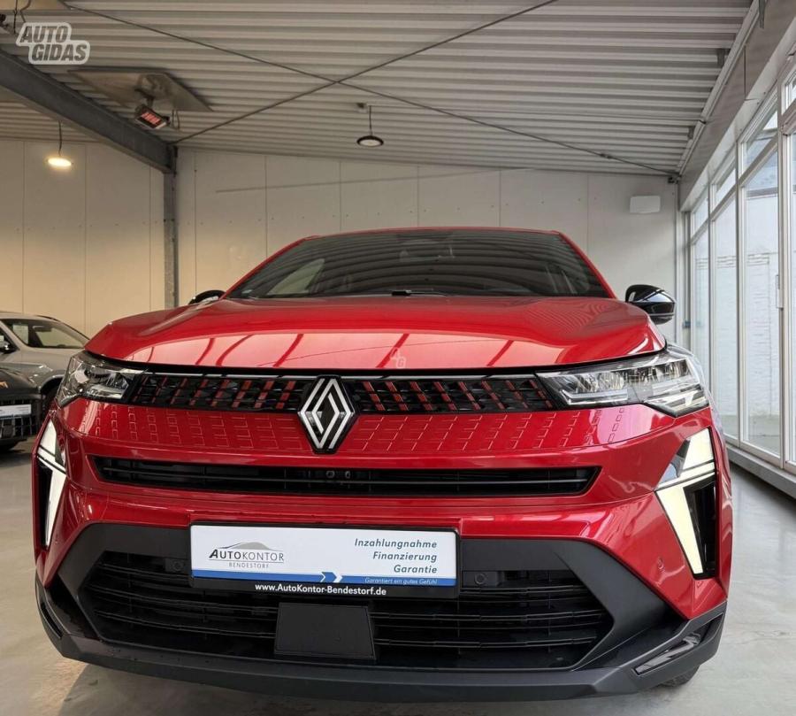 Red Renault Captur 2025 in Kaunas, with an engine capacity of 1.30 L and mileage of 10 thousand km for 26799 €, photo 1 on AUTOMOTO.COM.LV