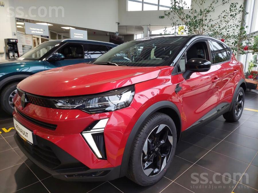 Red Renault Captur 2026 in Daugavpils, with an engine capacity of 1.30 L and mileage of 10 thousand km for 24940 €, photo 1 on AUTOMOTO.COM.LV