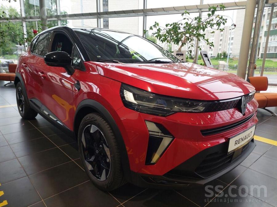 Red Renault Captur 2026 in Daugavpils, with an engine capacity of 1.30 L and mileage of 10 thousand km for 24940 €, photo 4 on AUTOMOTO.COM.LV