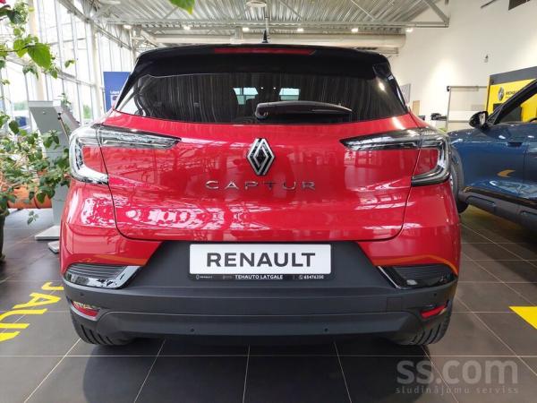 Red Renault Captur 2026 in Daugavpils, with an engine capacity of 1.30 L and mileage of 10 thousand km for 24940 €, photo 5 on AUTOMOTO.COM.LV