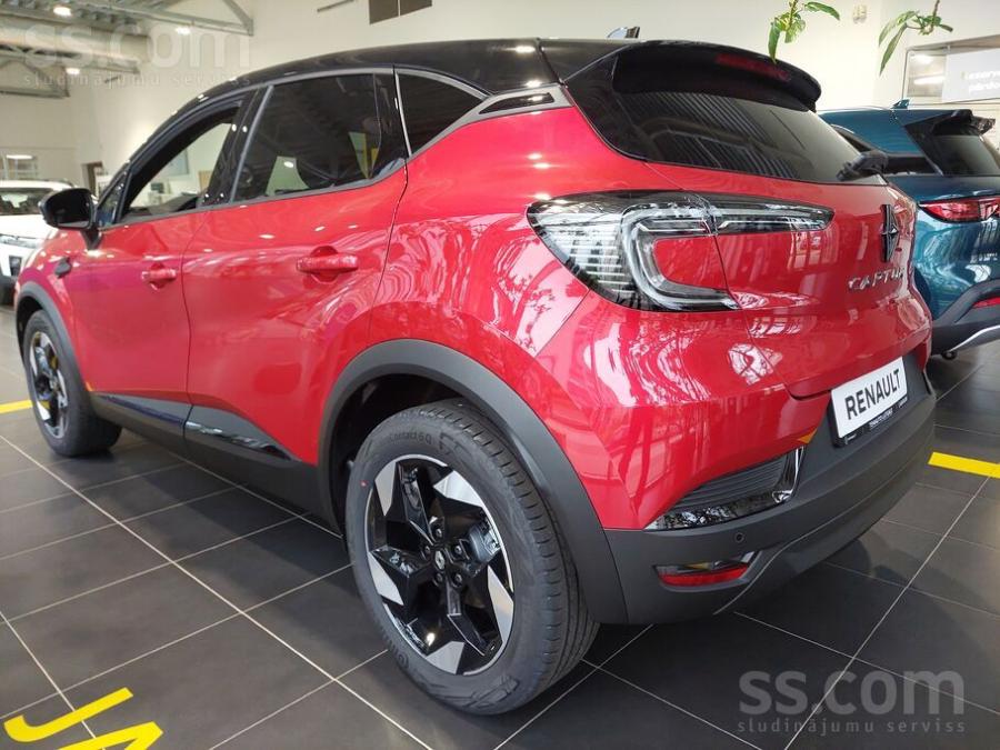 Red Renault Captur 2026 in Daugavpils, with an engine capacity of 1.30 L and mileage of 10 thousand km for 24940 €, photo 7 on AUTOMOTO.COM.LV
