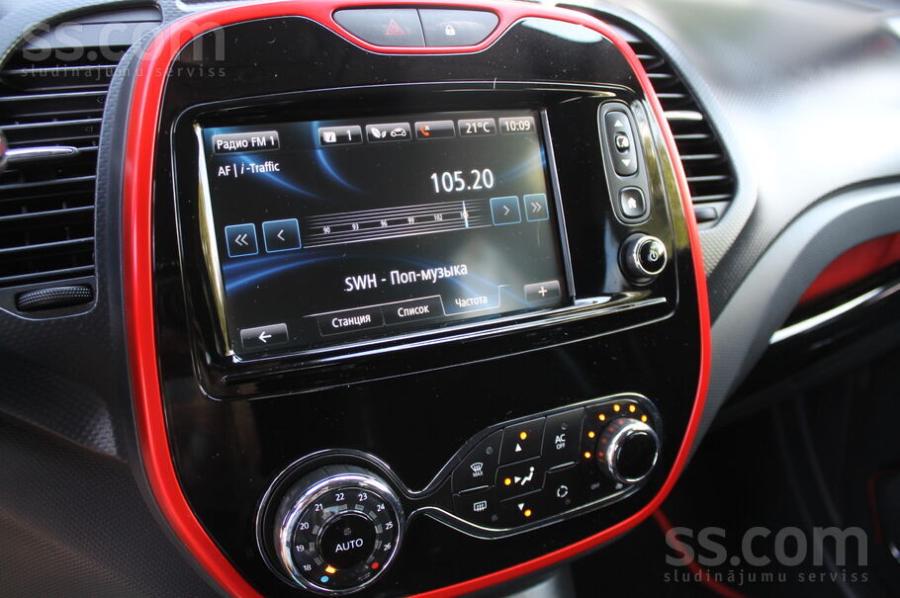 Sarkans Renault Captur 2014 Rīga, ar dzinēja tilpumu 1.20 L un nobraukumu 0 tūkst. km par 8650 €, foto 18 vietnē AUTOMOTO.COM.LV