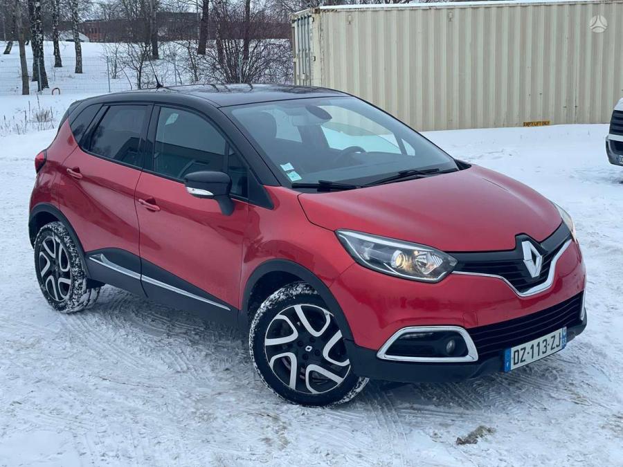 Sarkans Renault Captur 2016 Alīta, ar dzinēja tilpumu 1.50 L un nobraukumu 189 tūkst. km par 5300 €, foto 1 vietnē AUTOMOTO.COM.LV