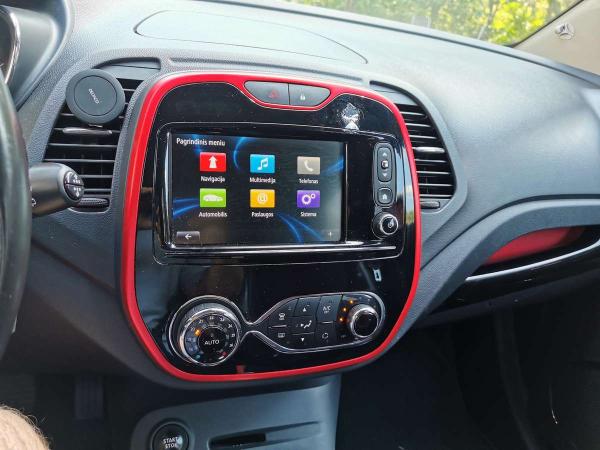 Red Renault Captur 2016 in Vilnius, with an engine capacity of 1.20 L and mileage of 195 thousand km for 5500 €, photo 9 on AUTOMOTO.COM.LV