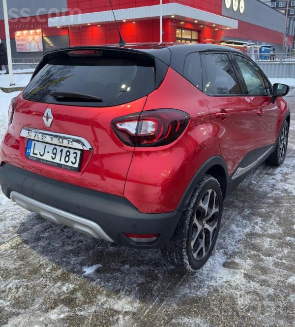 Sarkans Renault Captur 2018 Rīga, ar dzinēja tilpumu 1.50 L un nobraukumu 49 tūkst. km par 13500 €, foto 4 vietnē AUTOMOTO.COM.LV