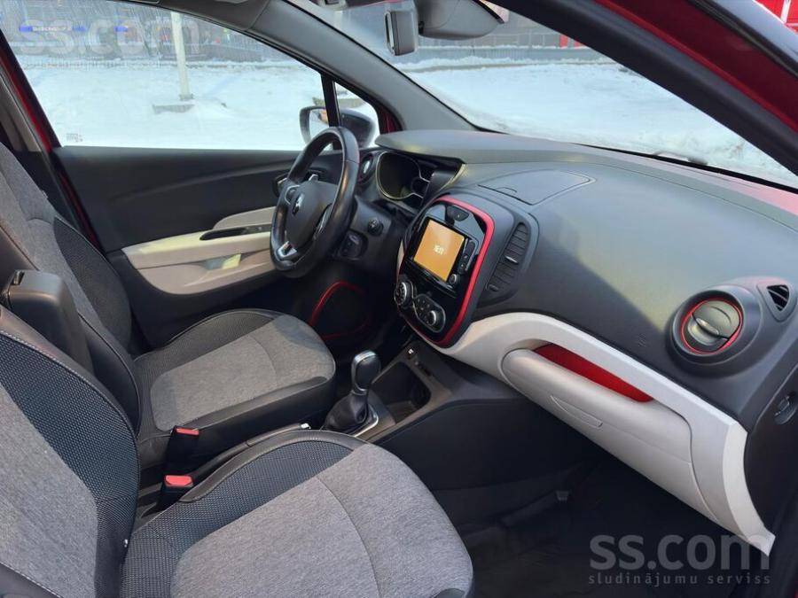 Red Renault Captur 2018 in Riga, with an engine capacity of 1.50 L and mileage of 49 thousand km for 13500 €, photo 8 on AUTOMOTO.COM.LV