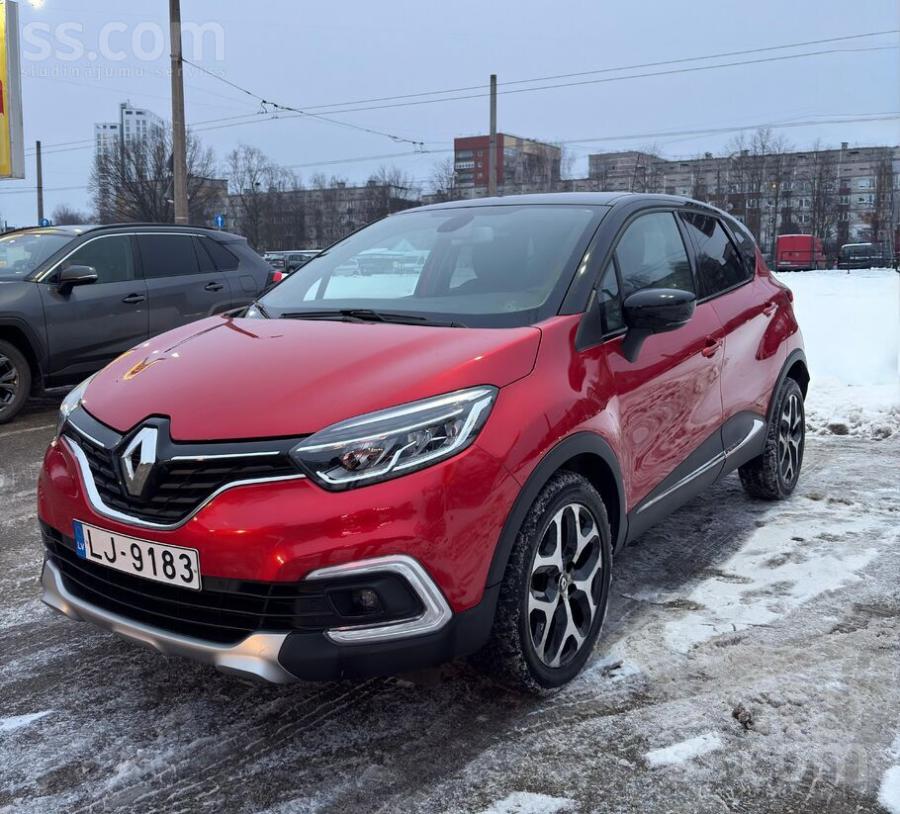 Red Renault Captur 2018 in Riga, with an engine capacity of 1.50 L and mileage of 51 thousand km for 12900 €, photo 3 on AUTOMOTO.COM.LV