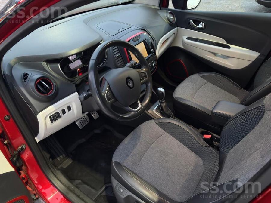 Red Renault Captur 2018 in Riga, with an engine capacity of 1.50 L and mileage of 51 thousand km for 12900 €, photo 10 on AUTOMOTO.COM.LV