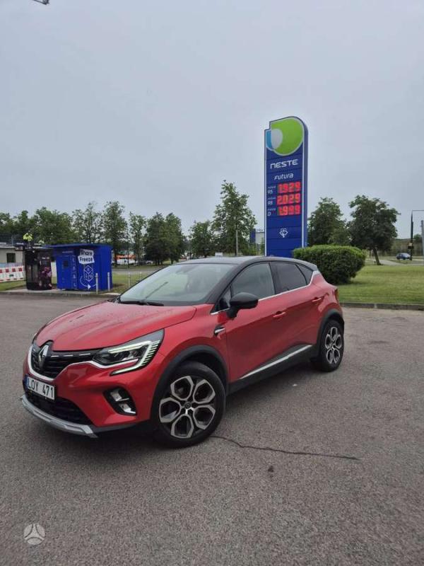 Sarkans Renault Captur 2020 Viļņa, ar dzinēja tilpumu 1.33 L un nobraukumu 58 tūkst. km par 14990 €, foto 5 vietnē AUTOMOTO.COM.LV