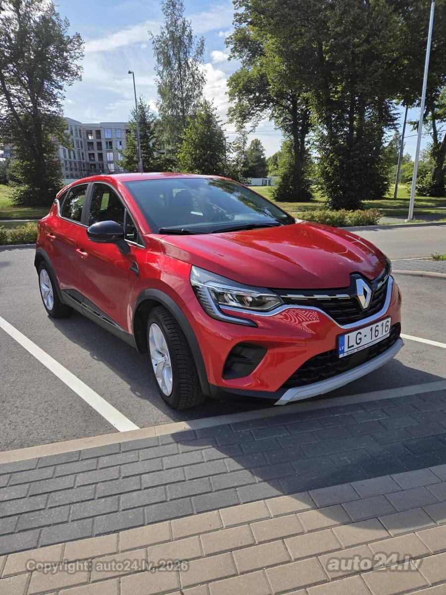 Sarkans Renault Captur 2021 Rīga, ar dzinēja tilpumu 1.00 L un nobraukumu 89 tūkst. km par 13100 €, foto 1 vietnē AUTOMOTO.COM.LV