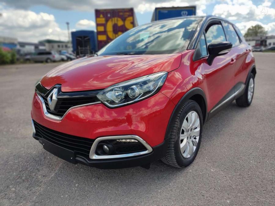 Sarkans Renault Captur 2016 Prienai, ar dzinēja tilpumu 1.50 L un nobraukumu 242 tūkst. km par 5350 €, foto 1 vietnē AUTOMOTO.COM.LV