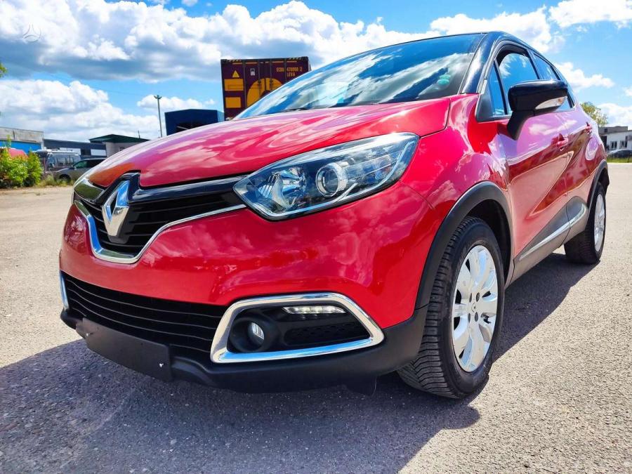 Sarkans Renault Captur 2016 Prienai, ar dzinēja tilpumu 1.50 L un nobraukumu 242 tūkst. km par 5350 €, foto 7 vietnē AUTOMOTO.COM.LV
