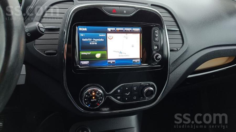 Violet Renault Captur 2017 in Cesis, with an engine capacity of 1.50 L and mileage of 172 thousand km for 8250 €, photo 15 on AUTOMOTO.COM.LV