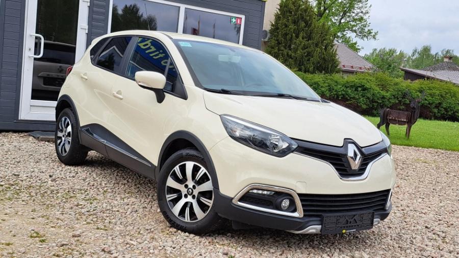 White Renault Captur 2014 in Riga, with an engine capacity of 1.50 L and mileage of 190 thousand km for 7990 €, photo 20 on AUTOMOTO.COM.LV