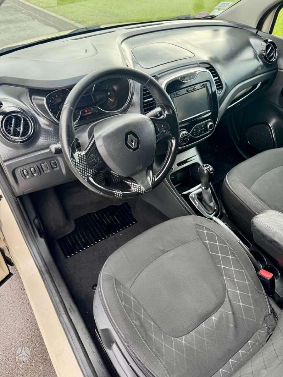 Balts Renault Captur 2014 Kelmė, ar dzinēja tilpumu 1.20 L un nobraukumu 163 tūkst. km par 4300 €, foto 9 vietnē AUTOMOTO.COM.LV