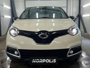 White Renault Captur 2015 in Vilnius, with an engine capacity of 1.46 L and mileage of 256 thousand km for 6100 €, photo  on AUTOMOTO.COM.LV