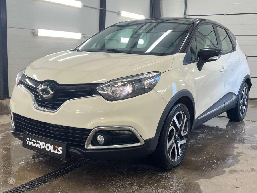 White Renault Captur 2015 in Vilnius, with an engine capacity of 1.46 L and mileage of 256 thousand km for 6100 €, photo 3 on AUTOMOTO.COM.LV