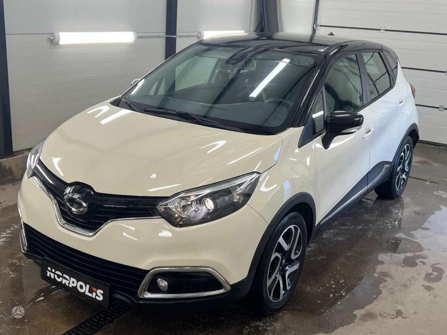White Renault Captur 2015 in Vilnius, with an engine capacity of 1.46 L and mileage of 256 thousand km for 6100 €, photo 4 on AUTOMOTO.COM.LV