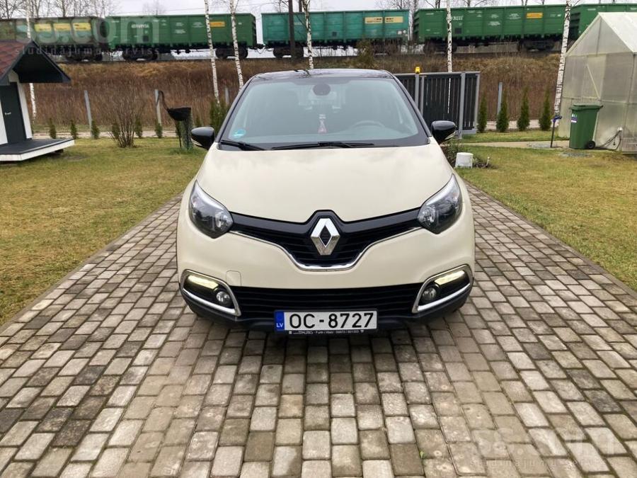 White Renault Captur 2016 in Ogre, with an engine capacity of 1.50 L and mileage of 190 thousand km for 8250 €, photo 2 on AUTOMOTO.COM.LV