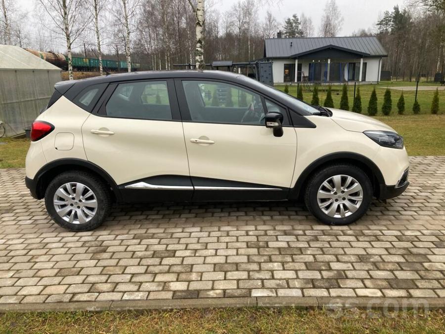White Renault Captur 2016 in Ogre, with an engine capacity of 1.50 L and mileage of 190 thousand km for 8250 €, photo 4 on AUTOMOTO.COM.LV