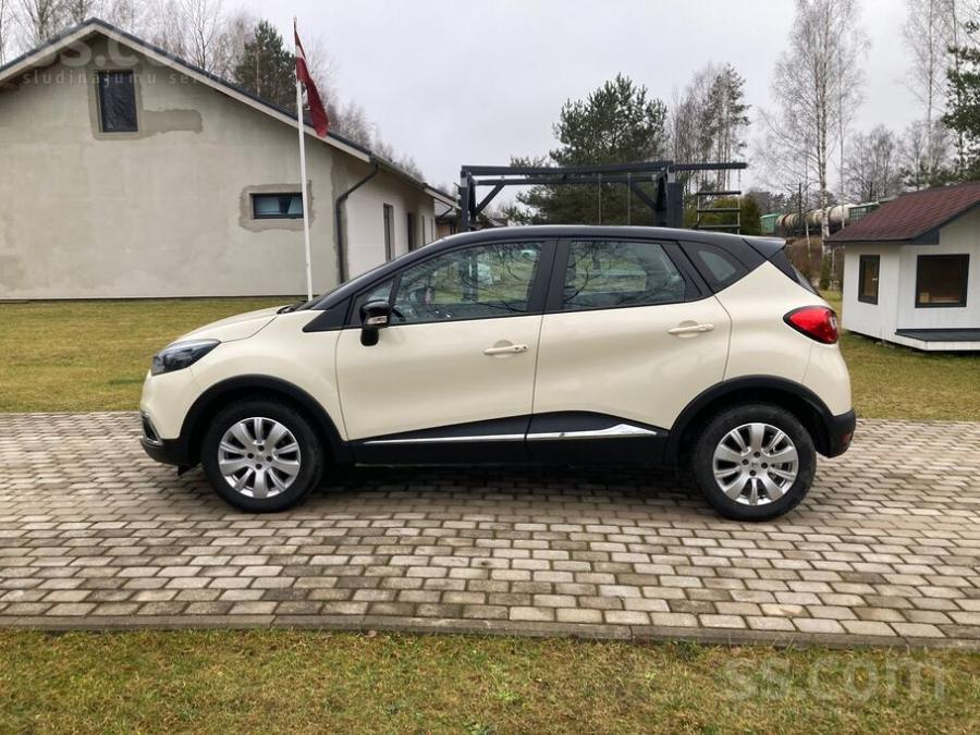 White Renault Captur 2016 in Ogre, with an engine capacity of 1.50 L and mileage of 190 thousand km for 8250 €, photo 8 on AUTOMOTO.COM.LV