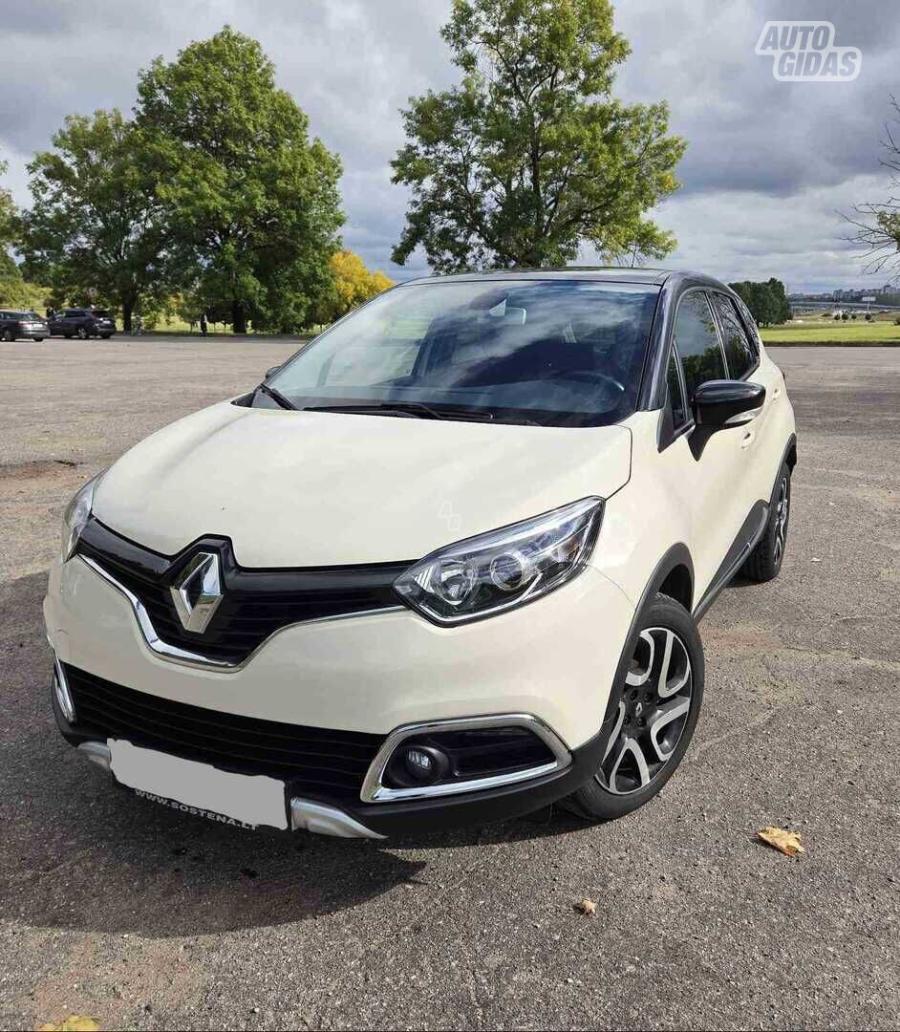 White Renault Captur 2016 in Kaunas, with an engine capacity of 0.90 L and mileage of 100 thousand km for 6500 €, photo 1 on AUTOMOTO.COM.LV