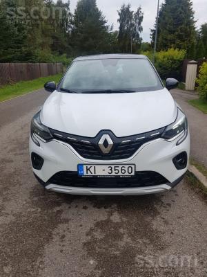 White Renault Captur 2021 in Riga, with an engine capacity of 1.30 L and mileage of 51 thousand km for 16000 €, photo 3 on AUTOMOTO.COM.LV