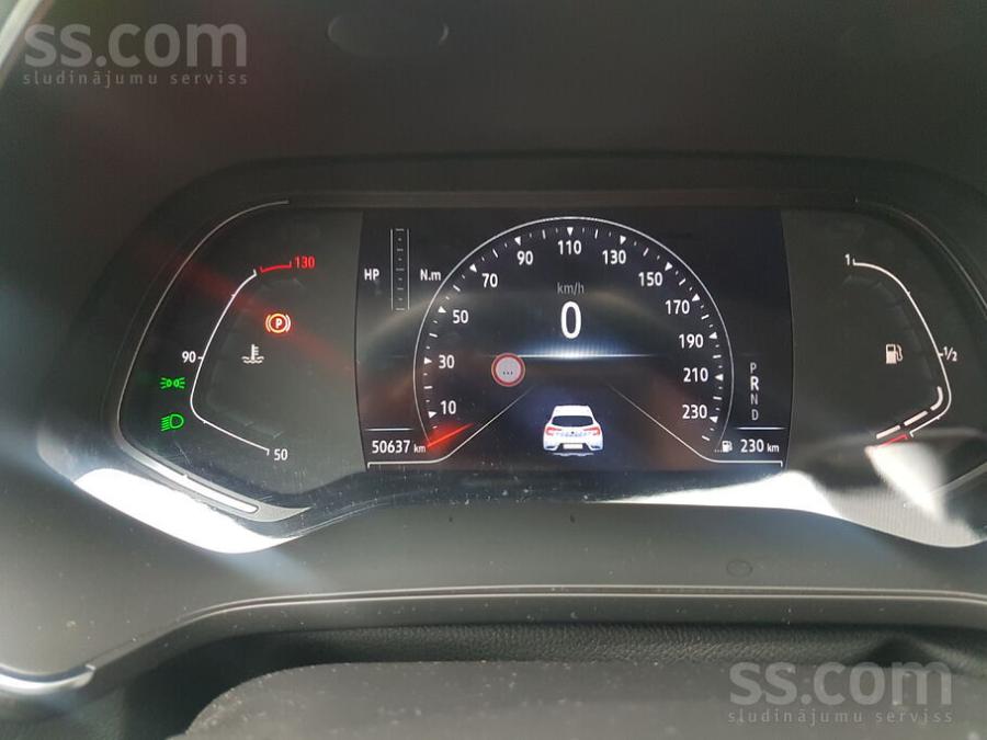 White Renault Captur 2021 in Riga, with an engine capacity of 1.30 L and mileage of 51 thousand km for 16000 €, photo 7 on AUTOMOTO.COM.LV