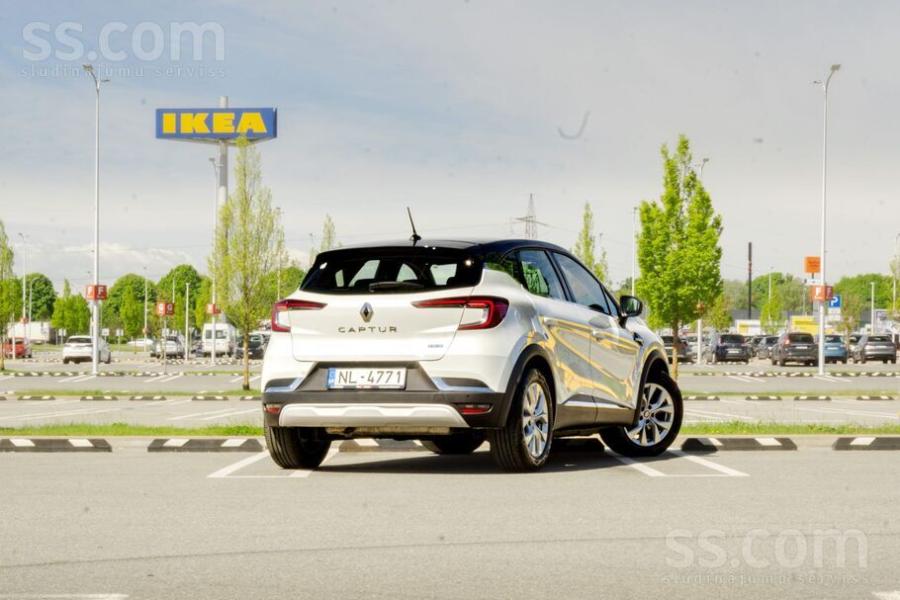 Balts Renault Captur 2022 Rīga, ar dzinēja tilpumu 1.60 L un nobraukumu 25 tūkst. km par 19990 €, foto 7 vietnē AUTOMOTO.COM.LV