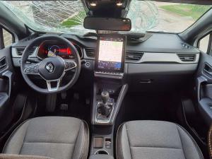 White Renault Captur 2024 in Kaunas, with an engine capacity of 1.00 L and mileage of 16 thousand km for 8200 €, photo 16 on AUTOMOTO.COM.LV