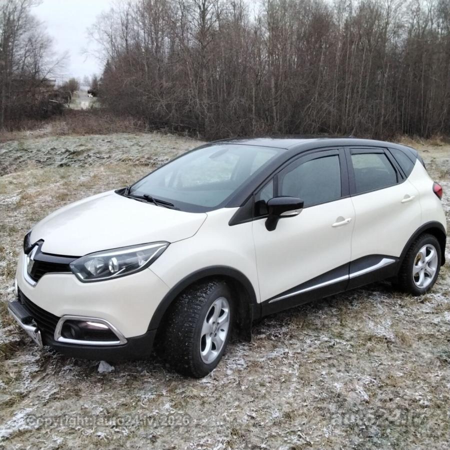 White Renault Captur 2014 in Jogeva, with an engine capacity of 1.20 L and mileage of 106 thousand km for 5900 €, photo 1 on AUTOMOTO.COM.LV