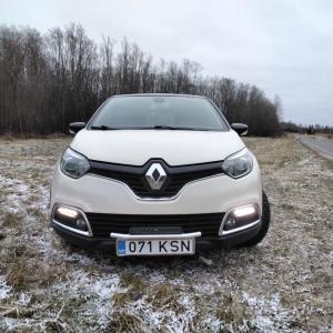 White Renault Captur 2014 in Jogeva, with an engine capacity of 1.20 L and mileage of 106 thousand km for 5900 €, photo 4 on AUTOMOTO.COM.LV