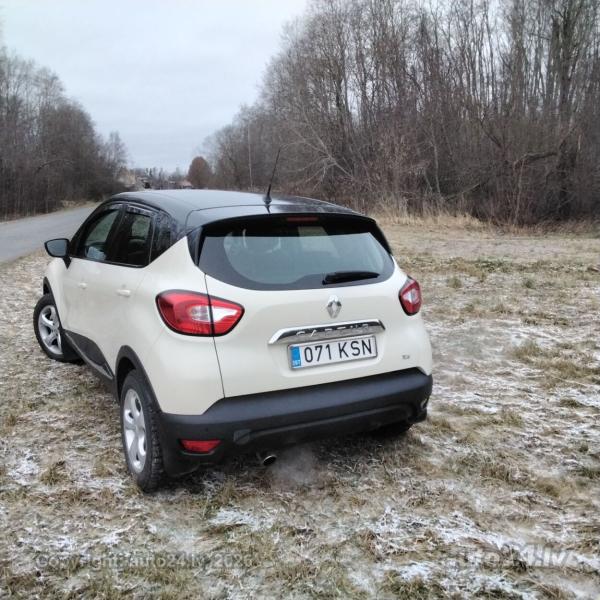 White Renault Captur 2014 in Jogeva, with an engine capacity of 1.20 L and mileage of 106 thousand km for 5900 €, photo 5 on AUTOMOTO.COM.LV
