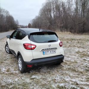 White Renault Captur 2014 in Jogeva, with an engine capacity of 1.20 L and mileage of 106 thousand km for 5900 €, photo 6 on AUTOMOTO.COM.LV
