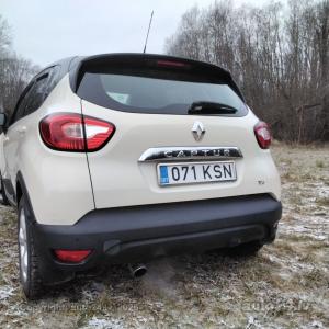 White Renault Captur 2014 in Jogeva, with an engine capacity of 1.20 L and mileage of 106 thousand km for 5900 €, photo 15 on AUTOMOTO.COM.LV