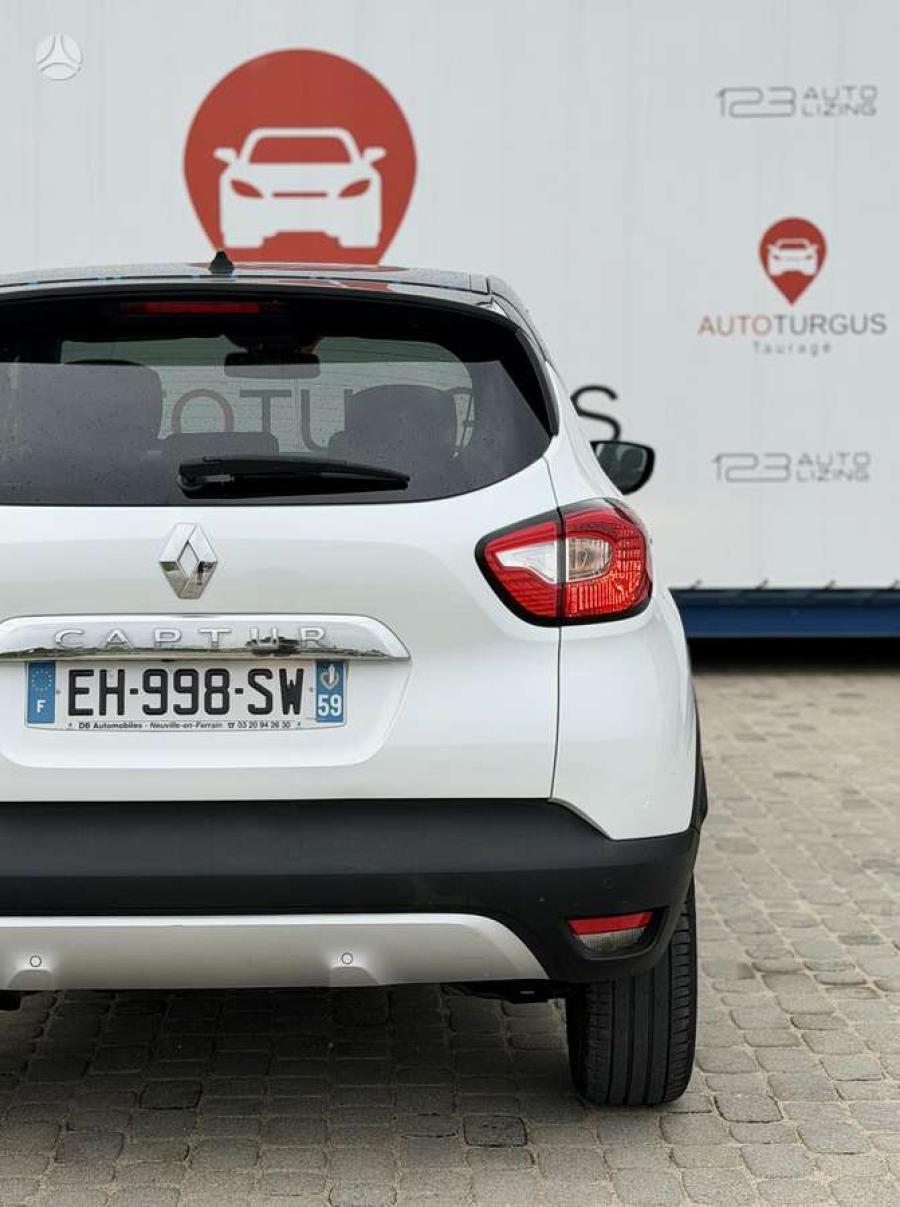 Balts Renault Captur 2017 Tauragė, ar dzinēja tilpumu 1.20 L un nobraukumu 129 tūkst. km par 6600 €, foto 25 vietnē AUTOMOTO.COM.LV
