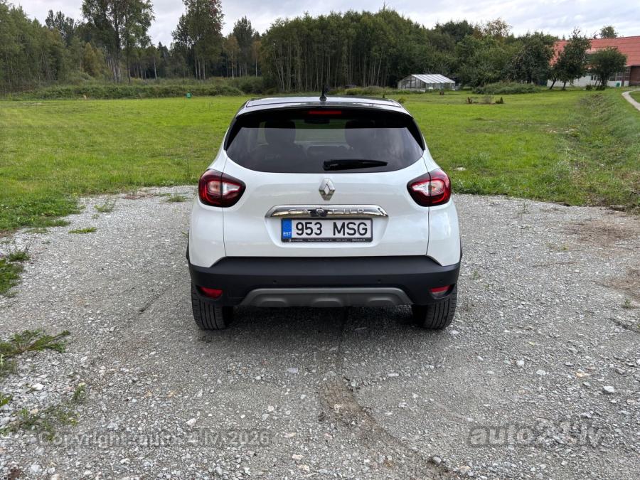 White Renault Captur 2019 in Tallinn, with an engine capacity of 1.20 L and mileage of 80 thousand km for 11900 €, photo 5 on AUTOMOTO.COM.LV