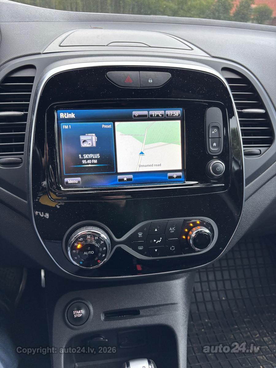 White Renault Captur 2019 in Tallinn, with an engine capacity of 1.20 L and mileage of 80 thousand km for 11900 €, photo 13 on AUTOMOTO.COM.LV