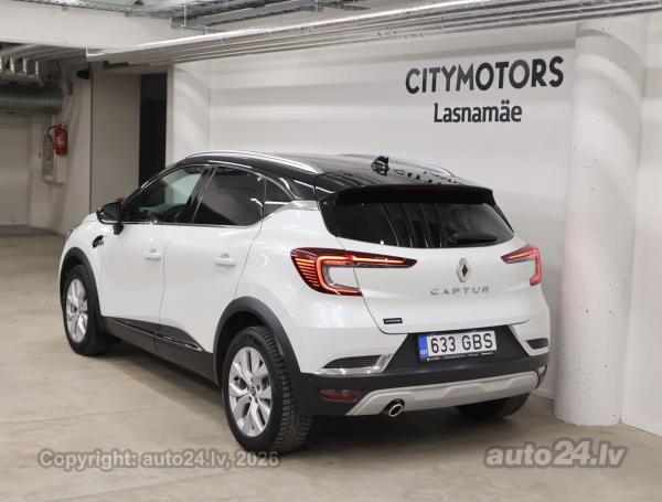 White Renault Captur 2020 in Tallinn, with an engine capacity of 1.30 L and mileage of 110 thousand km for 13900 €, photo 3 on AUTOMOTO.COM.LV