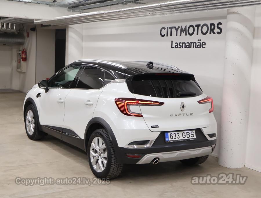 White Renault Captur 2020 in Tallinn, with an engine capacity of 1.30 L and mileage of 110 thousand km for 13900 €, photo 4 on AUTOMOTO.COM.LV