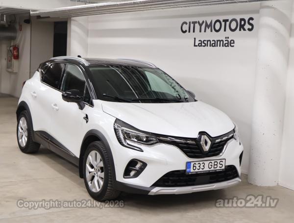 White Renault Captur 2020 in Tallinn, with an engine capacity of 1.30 L and mileage of 110 thousand km for 13900 €, photo 4 on AUTOMOTO.COM.LV