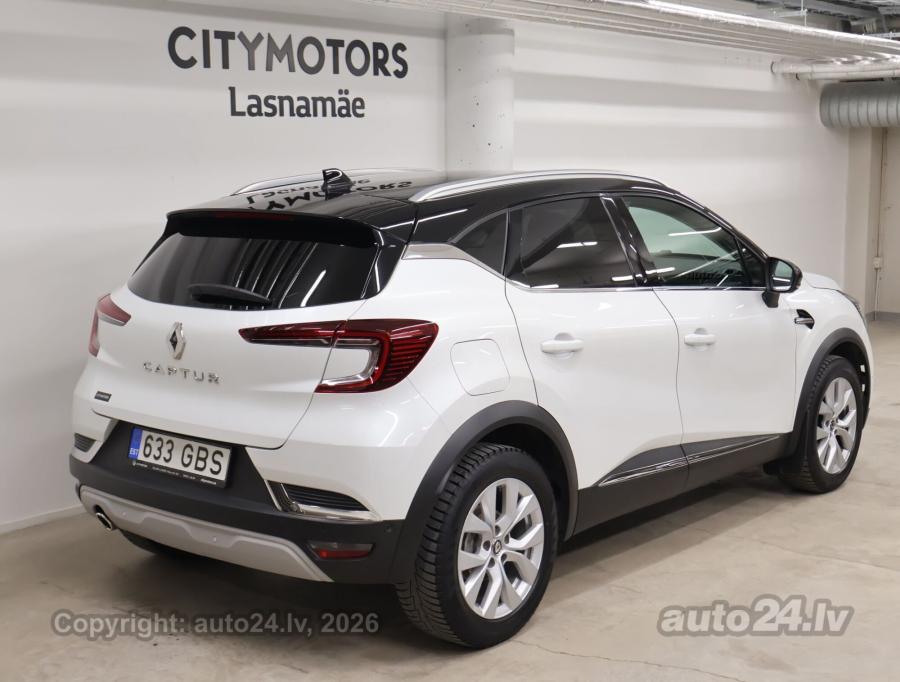 White Renault Captur 2020 in Tallinn, with an engine capacity of 1.30 L and mileage of 110 thousand km for 13900 €, photo 7 on AUTOMOTO.COM.LV