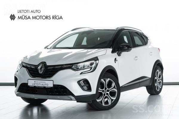 White Renault Captur 2020 in Riga, with an engine capacity of 1.30 L and mileage of 104 thousand km for 14900 €, photo 1 on AUTOMOTO.COM.LV