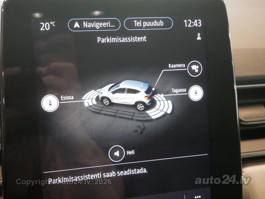 Balts Renault Captur 2021 Tallina, ar dzinēja tilpumu 1.60 L un nobraukumu 142 tūkst. km par 11990 €, foto 12 vietnē AUTOMOTO.COM.LV