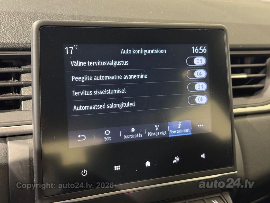 Balts Renault Captur 2022 Tallina, ar dzinēja tilpumu 1.60 L un nobraukumu 71 tūkst. km par 15900 €, foto 17 vietnē AUTOMOTO.COM.LV