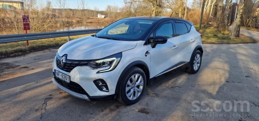Balts Renault Captur 2022 Rīga, ar dzinēja tilpumu 1.60 L un nobraukumu 65 tūkst. km par 16800 €, foto 1 vietnē AUTOMOTO.COM.LV